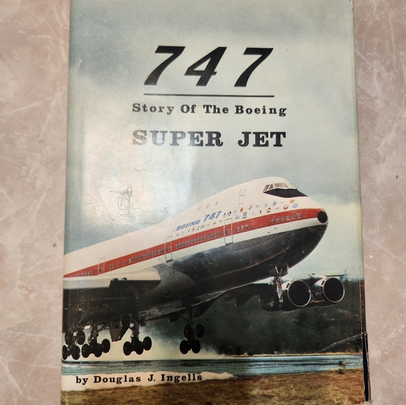 book | Other | 747 Story Of The Boeing Super Jet | Poshmark